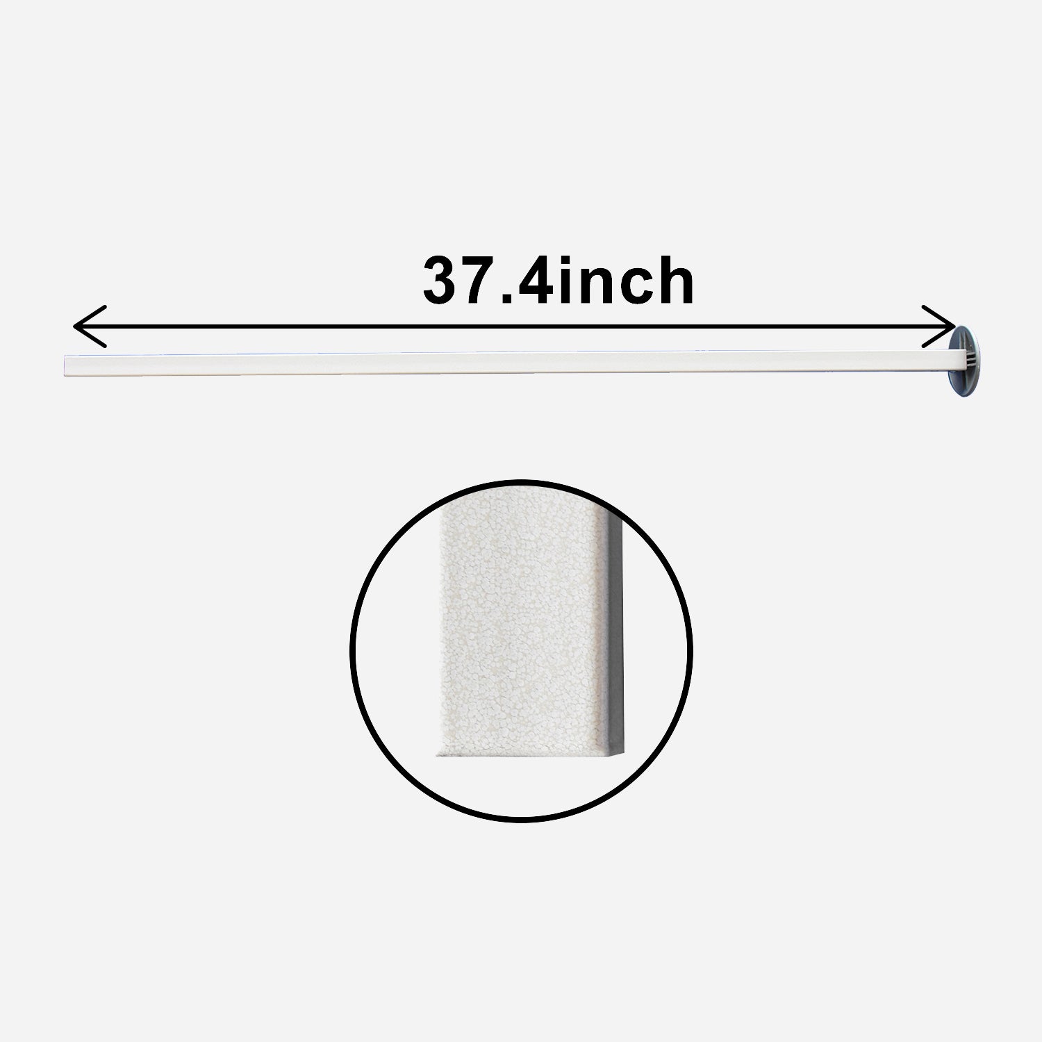 Peak Pole W/ Dome Cap L for 8x8,8x12 Eurmax Standard Frame
